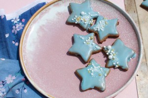 Vegan Christmas Star Cookies – Hungry and Frozen