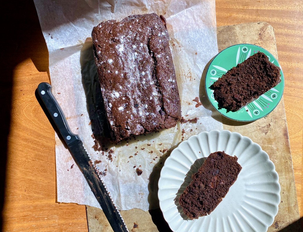Dark Chocolate Molasses Fruit Loaf [vegan] – Hungry and Frozen