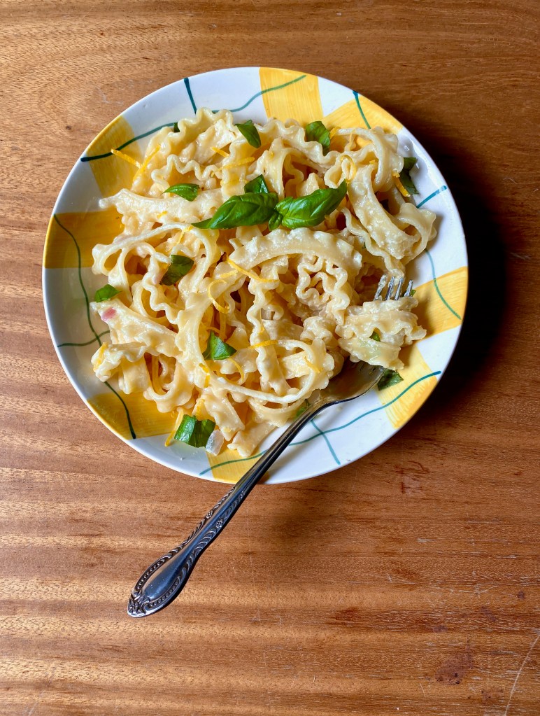 Lemon Vodka Pasta – Hungry and Frozen