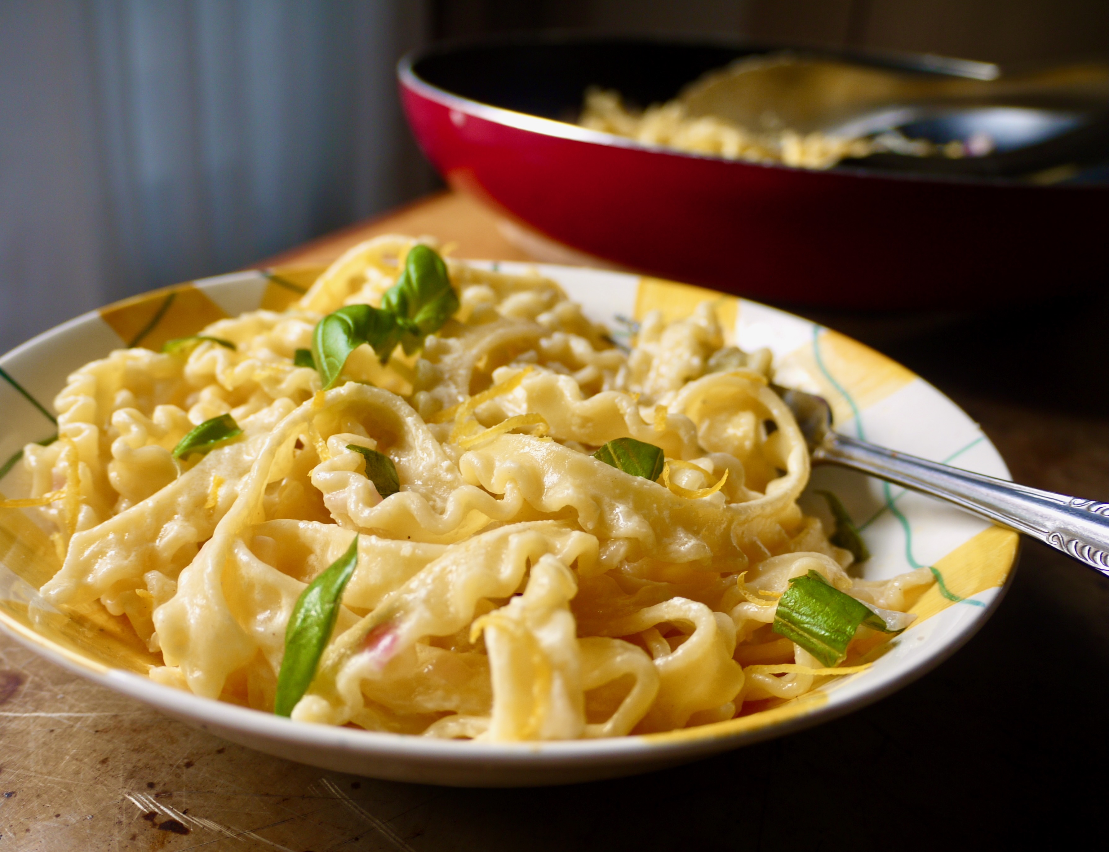 Lemon Vodka Pasta – Hungry and Frozen